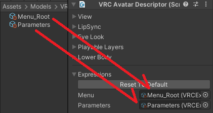 VRC Expressions Menu の作り方 – Satoki